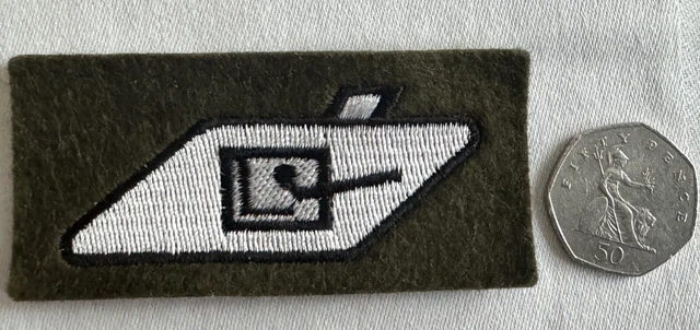 BRITISH ARMY ISSUE RTR Royal Tank Regiment Patch Unused Clean And ...