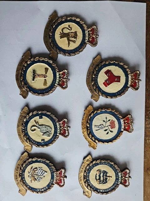 RAF ROYAL AIR Force Station Crests - Can Be Wall Hung - Handmade £0.99 ...