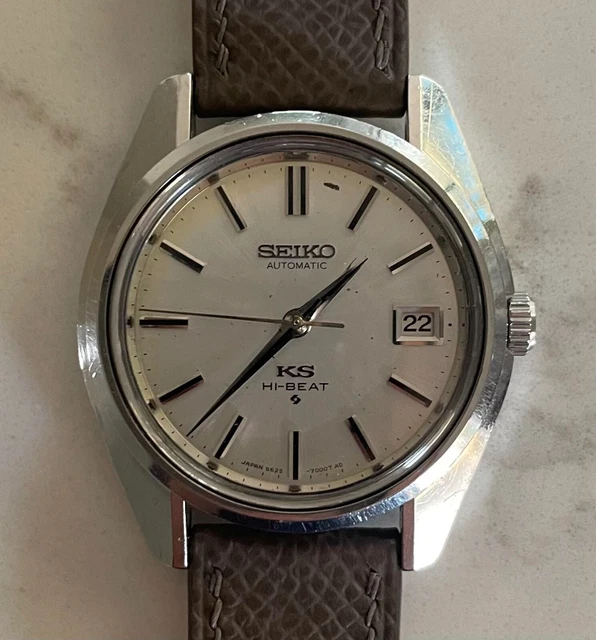 VINTAGE RARE 1971 King Seiko 5625-7000 Hi-Beat Automatic Watch $800.00 - PicClick AU