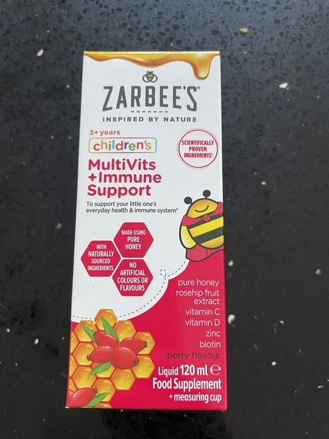 ZARBEE'S CHILDREN'S MULTIVITS + Immune Support Liquid - 120ml £1.99 ...