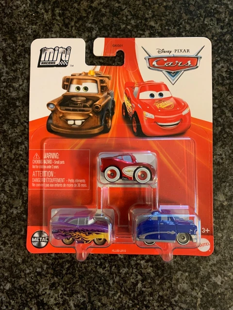 DISNEY PIXAR CARS Mini Racers RAMONE, CRUISIN LIGHTNING McQueen, DOC ...