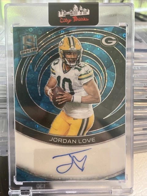 JORDAN LOVE 2023 Panini Spectra Neon Blue Auto /50 #SIG-JLO EUR 223,46 ...
