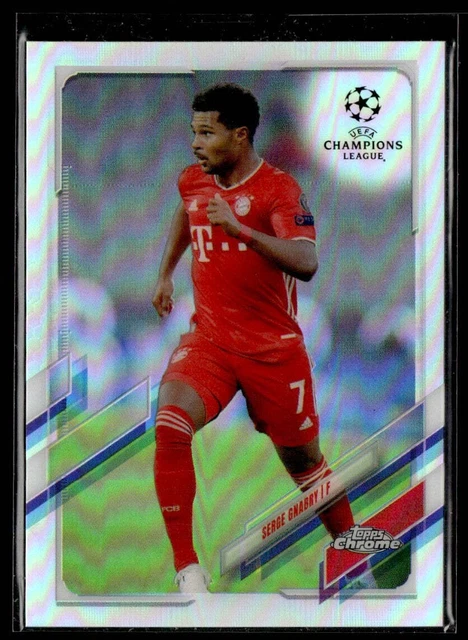 2020-21 TOPPS CHROME UEFA Champions League Refractor #72 Serge Gnabry 1355 EUR 0,70 - PicClick IT
