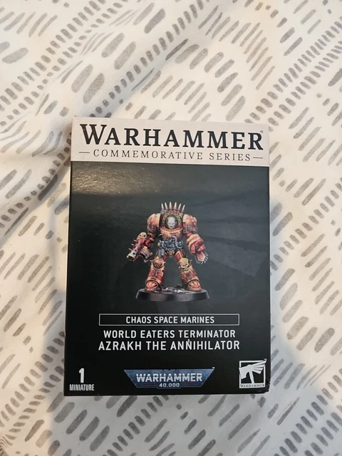 WARHAMMER 40K AZRAKH the Annihilator World Eaters Terminator - New and ...