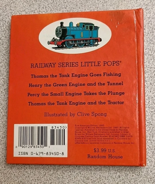 POP UP BOOK Thomas the Tank Engine Goes Fishing Rev. W. Awdry Thomas ...