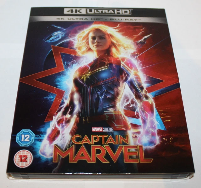 MARVEL CAPTAIN MARVEL 4K Ultra Hd Dvd (Excellent Condition)!!! £5.86 ...