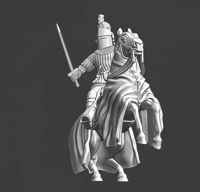HISTORIC MODELS - Medieval English Prince - Mounted - Tabletop - 28mm £ ...