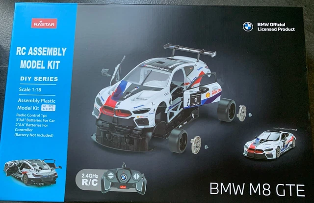 GENUINE BMW REMOTE Control M8 GTE 1:18 Scale Model Kit 80445A627A0 by ...