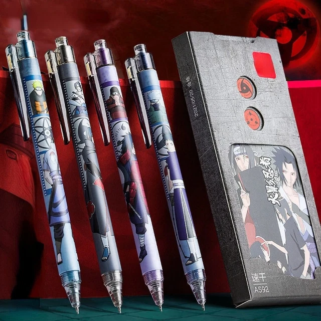 NARUTO PEN SET - Itachi Sasuke Uchiha Pens Sharingan Naruto Shippuden ...