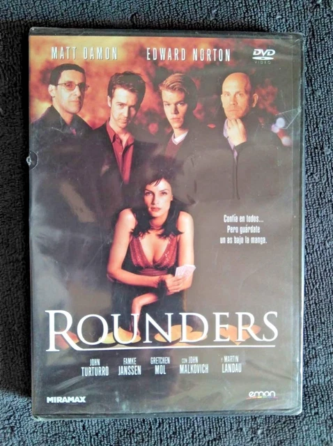 ROUNDERS (MATT DAMON, Norton, Malkovich - John Dahl). CULT DVD! NUEVO ...