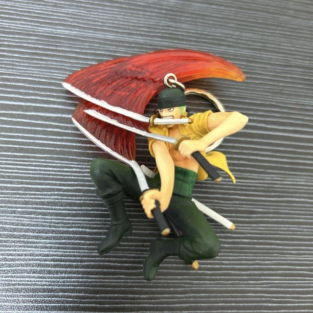 ONE PIECE SUPER Effect Figure Keychain Zoro £34.19 - PicClick UK