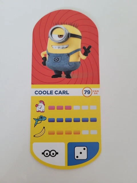 CARTE À COLLECTIONNER universelle Despicable Me 3 Minions Cool Carl ...