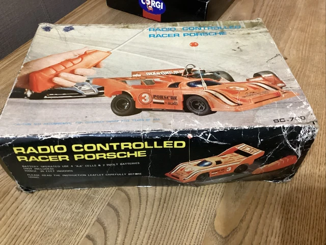VINTAGE 1980S TANDY Radio Controlled Racer Porsche - Faulty £16.14 ...