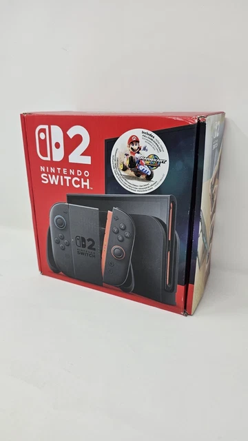 NINTENDO SWITCH 2 Mario Kart World Bundle Box ONLY - NO CONSOLE, GAME ...