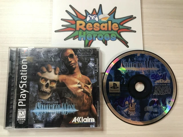 SHADOW MAN SONY PlayStation 1 PS1 - Complete $30.64 - PicClick CA