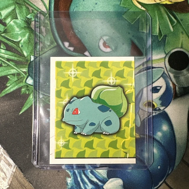 1999 MERLIN POKÉMON 3 Sticker Bulbasaur Ivysaur Venusaur #188 #189 #190 ...