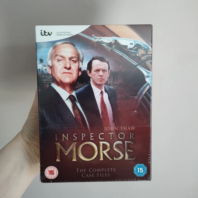INSPECTOR MORSE SERIES 1-12 Complete Case Files DVD 18 Discs New Sealed ...