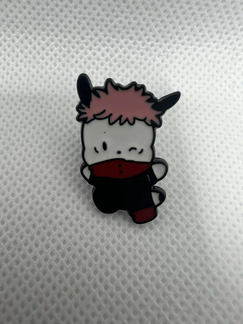 HELLO KITTY X Jujutsu Kaisen “Pochaco Yuji Itadori Sukuna” Enamel Pin ...