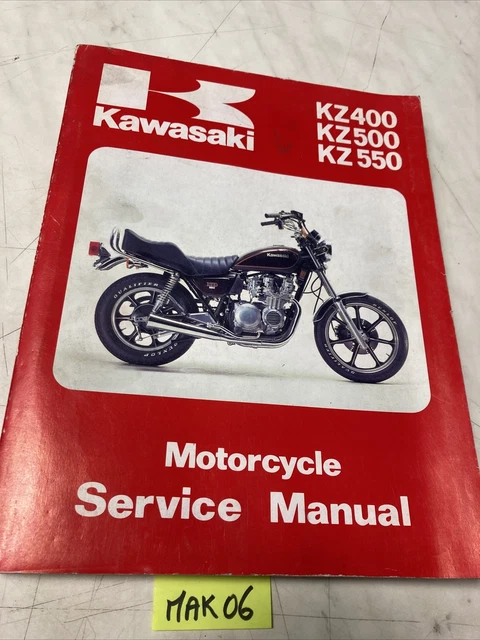 KAWASAKI Z KZ 400 500 550 revue technique manuel atelier moto Z400 Z500 Z550 EUR 57,50 - PicClick FR