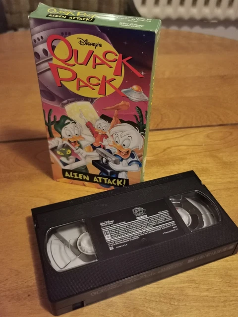 VHS DISNEY'S QUACK Pack: Alien Attack (VHS, 1997) RARE TESTED Donald ...