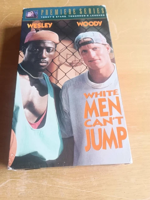 WHITE MEN CAN'T Jump VHS 1992 Wesley Snipes Woody Harrelson Premiere ...
