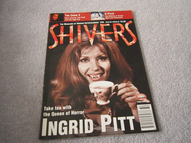 VINTAGE SHIVERS MAGAZINE issue 32, Ingrid Pitt £5.00 - PicClick UK
