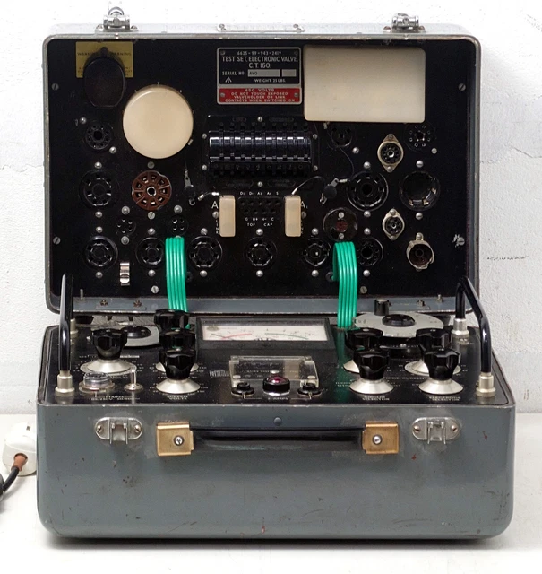 AVO VALVE TESTER CT 160, Röhren-Meßgerät / Röhrenprüfgerät für Sammler ...