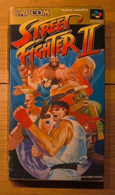 STREET FIGHTER II 2 Nintendo Super Famicom SFC SNES jp japan NTSC CIB selten EUR 25,50 - PicClick DE