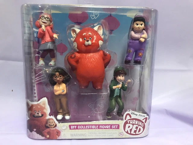 DISNEY PIXAR TURNING Red BFF Collectible Figure Set 5 Figures £21.29 ...
