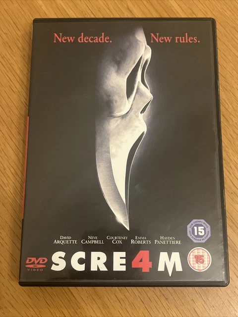 SCREAM 4 (SCRE4M) - Neve Campbell, Courteney Cox - R2 DVD £5.91 ...