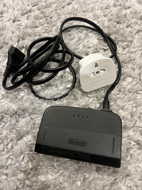 GENUINE N64 EURO Nintendo 64 Power Supply Cable 240V/NUS-002 (EUR) N64 ...