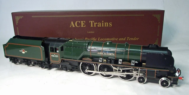 ACE TRAINS O Gauge E/12 'Queen Elizabeth' Duchess class locomotive ...