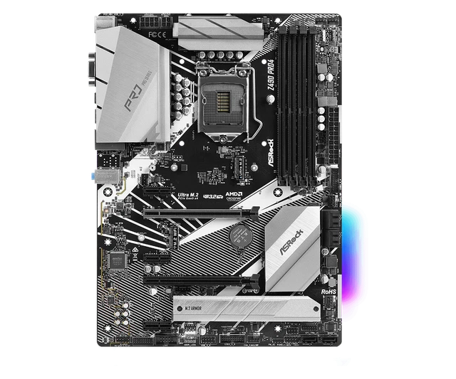 ASROCK Z490 PRO4 Motherboard Intel Z490 LGA1200 DDR4 ATX M.2 USB2.0 HDMI D-Sub £176.51 - PicClick UK