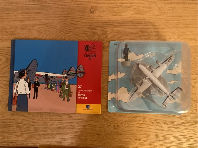 COLLECTION EN AVION Tintin - Le Vol Air India - Tintin Au Tibet ...