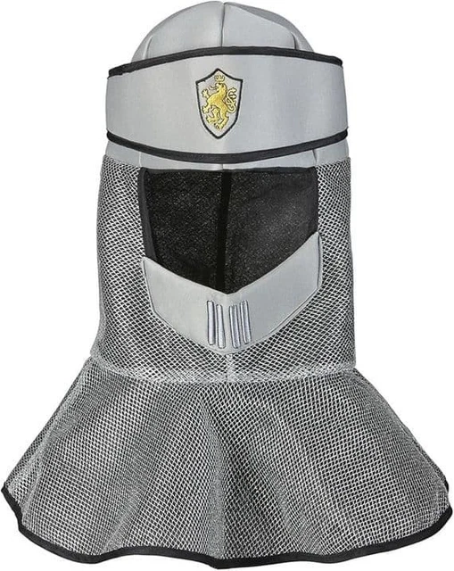 KNIGHT HELMET FANCY Dress Costume Accessory £10.99 - PicClick UK