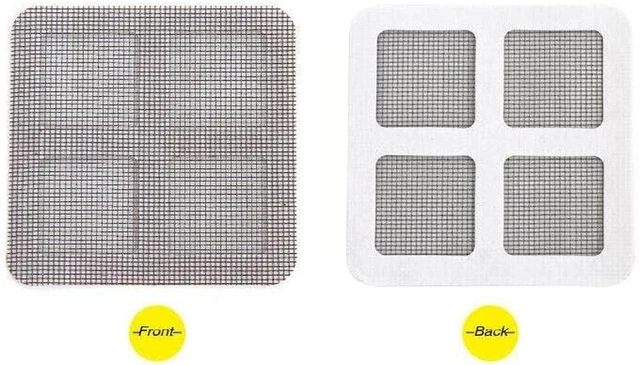 12PCS FLY SCREEN Net Repair Tape Patch Adhesive Door Curtain for ...