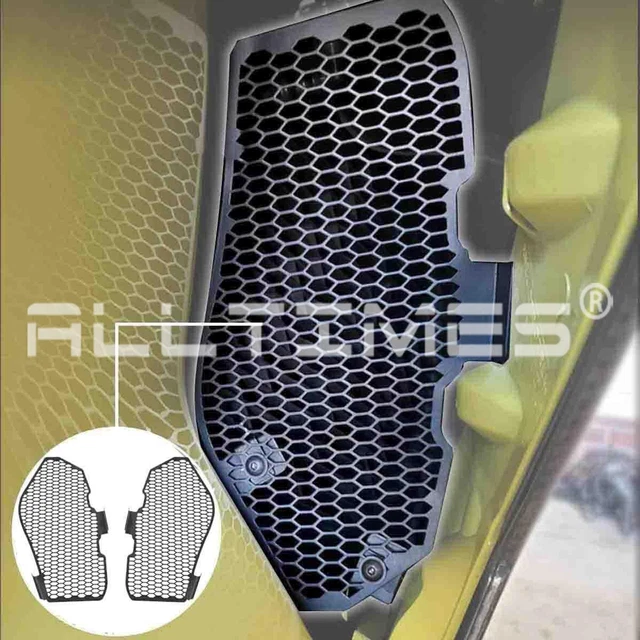 FOR CHEVY FOR Corvette C8 Side Intake Mesh Grille Insert Guard Aluminum ...