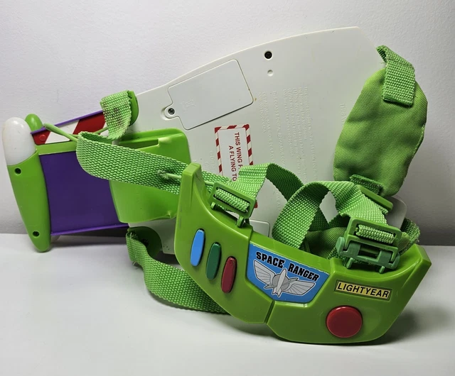 DISNEY TOY STORY Buzz Lightyear Deluxe Wing Jet Pack | Working! $80.00 ...