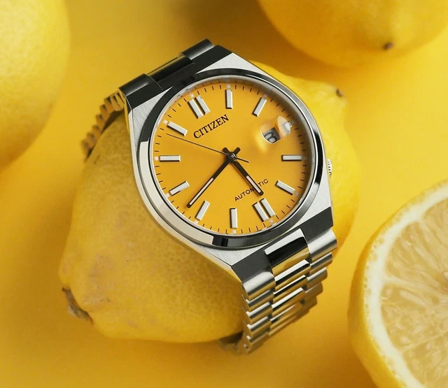 CITIZEN TSUYOSA NJ0150-81Z Automatic (sold out yellow dial version) £ ...