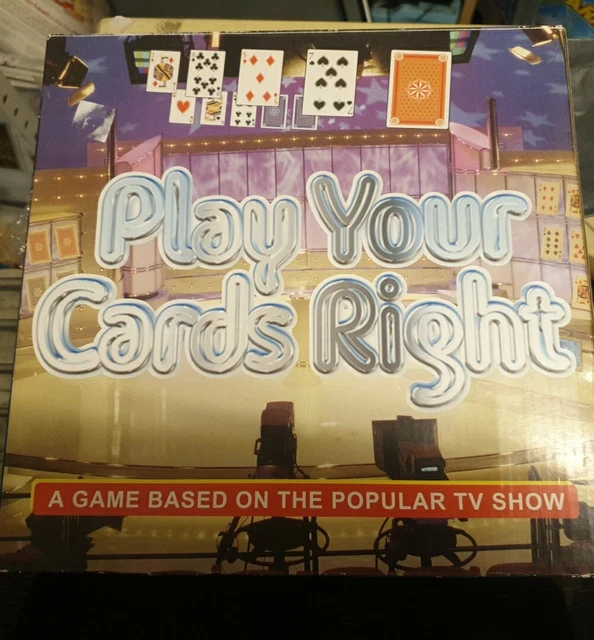 183. PLAY YOUR Cards Right Game Based On Popular TV Show by Britannia ...