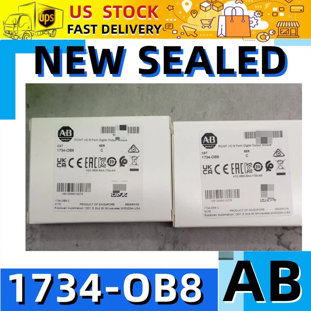 1734-OB8 POINT I/O 8 Point Allen Bradley Digital Output Module New AB ...