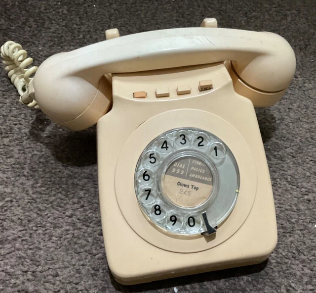 VINTAGE RARE GPO 740 rotary dialling telephone. Untested £10.07 ...