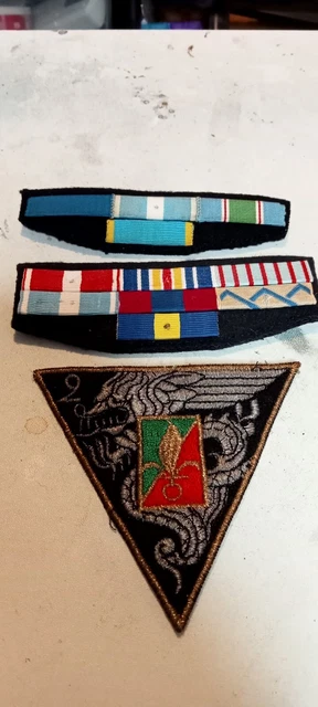 FRENCH FOREIGN LEGION Ribbon Placards And 2 Rep Patch £16.00 - PicClick UK