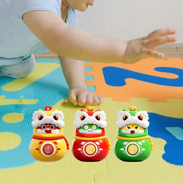 WOBBLE DOLL FACE Changing Tumbler Toy Traditional Chinese Sichuan Opera ...