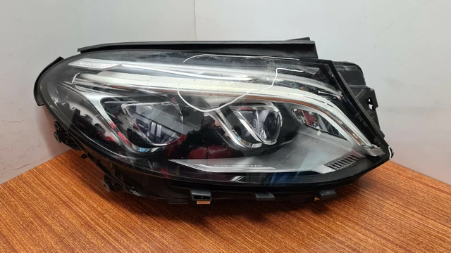 MERCEDES-BENZ GLE W166 2015 Driver Side Led Headlight Rhd - A1668201059 ...