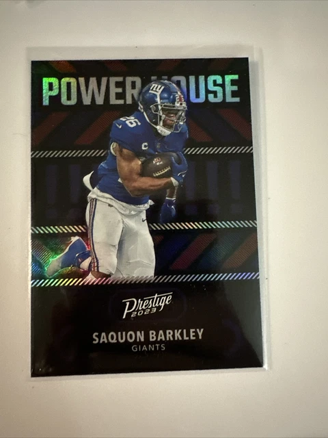 2023 PANINI PRESTIGE Saquon Barkley Power House #PH-8 New York Giants ...