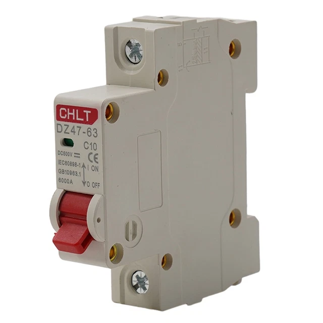 HEAVY DUTY UNIPOLAR MCB Solar PV Circuit Breaker With Interrupting ...