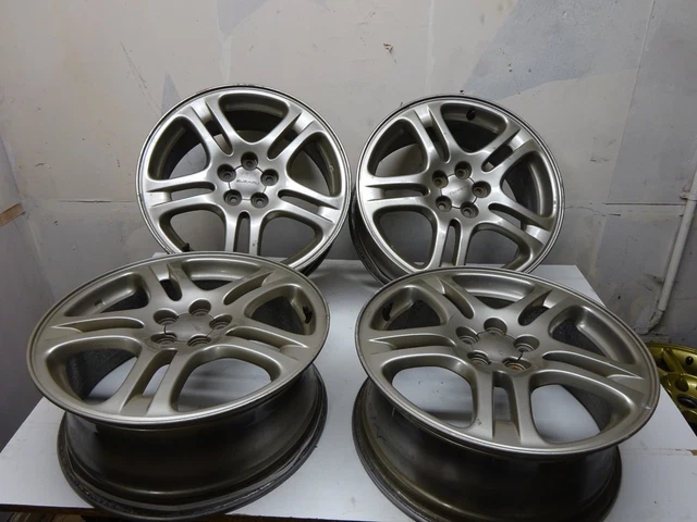 SUBARU IMPREZA NEWAGE Classic Alloys Oem 5 X 100 Psd Rims Sti £418.80 ...