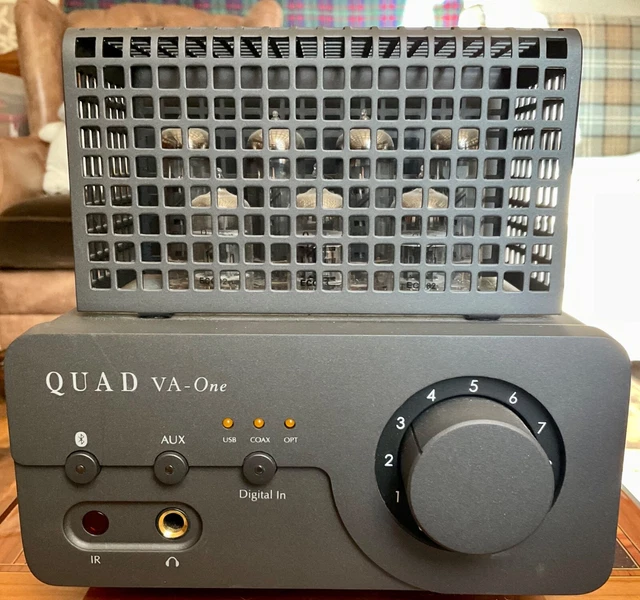 QUAD VA-ONE VALVE tube integrated amplifier, DAC, headphone, used, exc ...