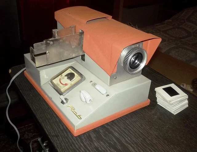 PROJECTEUR DE DIAPOSITIVES ROB fonctionnel Lampe bonne EUR 35,00 ...